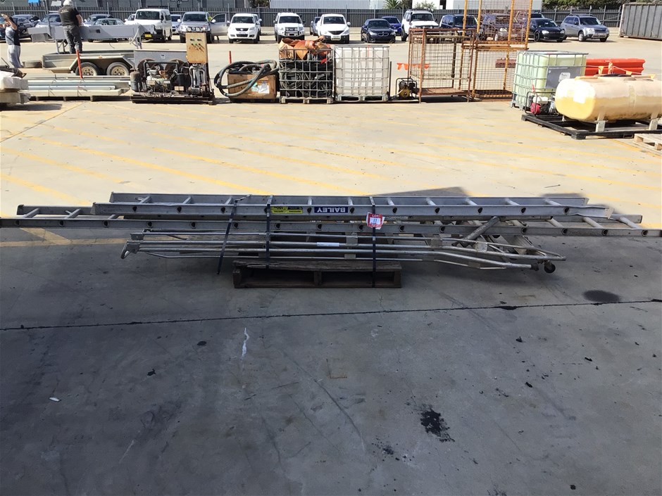 Damaged Alloy Ladders Auction (0035-8017125) | Grays Australia