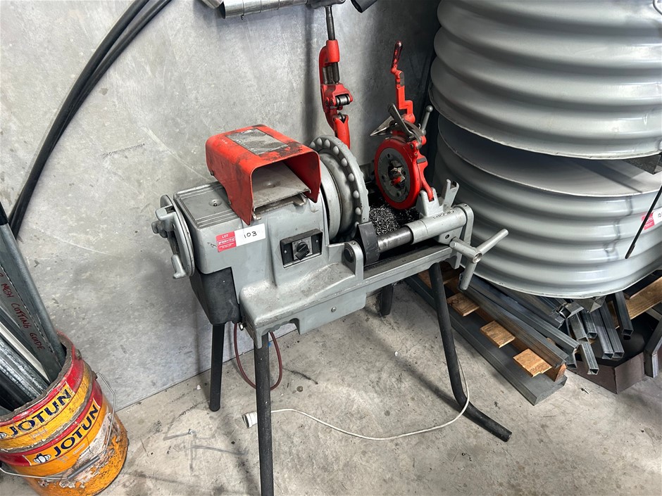 Ridgid Pipe Threader Auction (0103-7044268) | Grays Australia