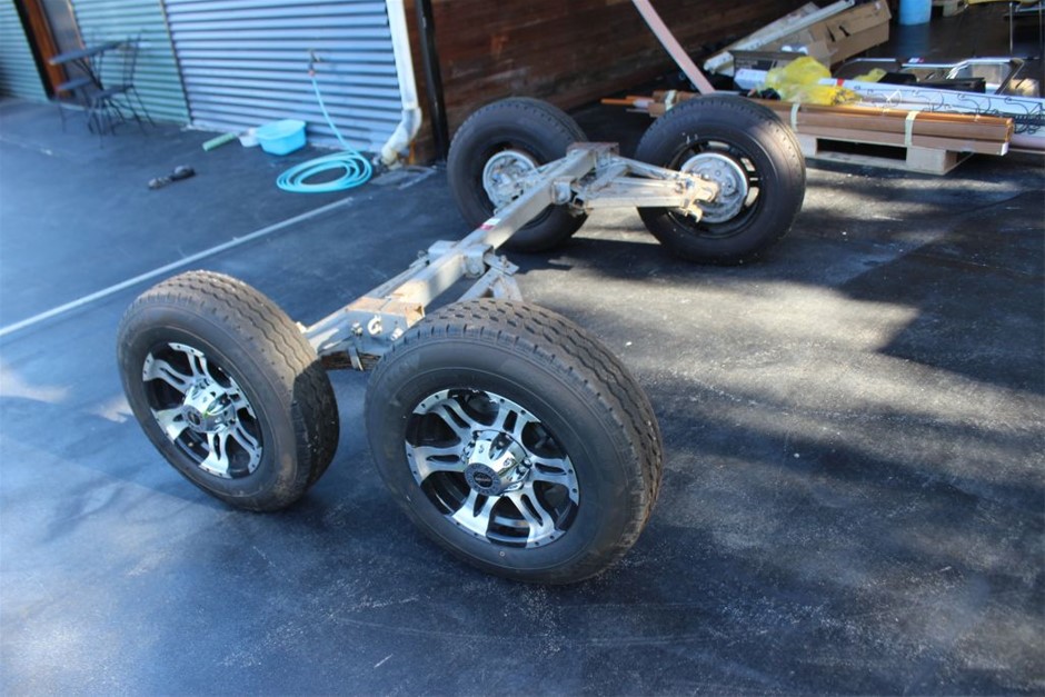 Simplicity All 4 Wheel Independent Dual Axle Assembly Auction (0010 ...