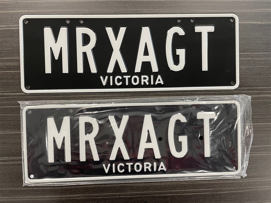 MRXAGT (VIC Number Plates) Auction (0001-20083608) | Grays Australia
