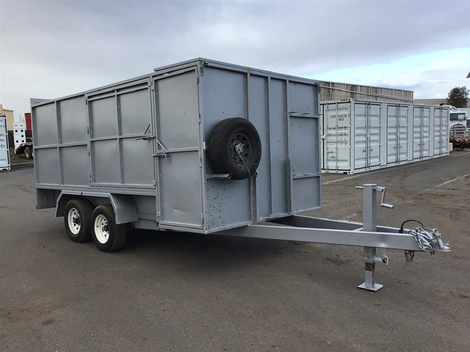 2018 Rapid Trailers 12 x 6 Tandem Axle Plant Trailer Auction (0001 ...