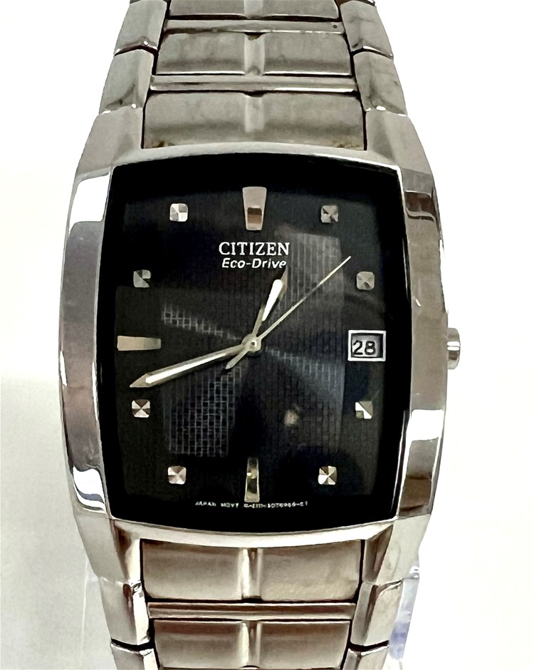 Citizen Eco Drive mens watch, Model E111 Auction (0031-2187780) | Grays ...