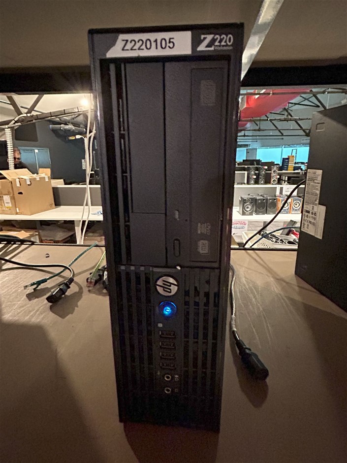 HP Z220 desktop computer Auction (0395-5052701) | Grays Australia
