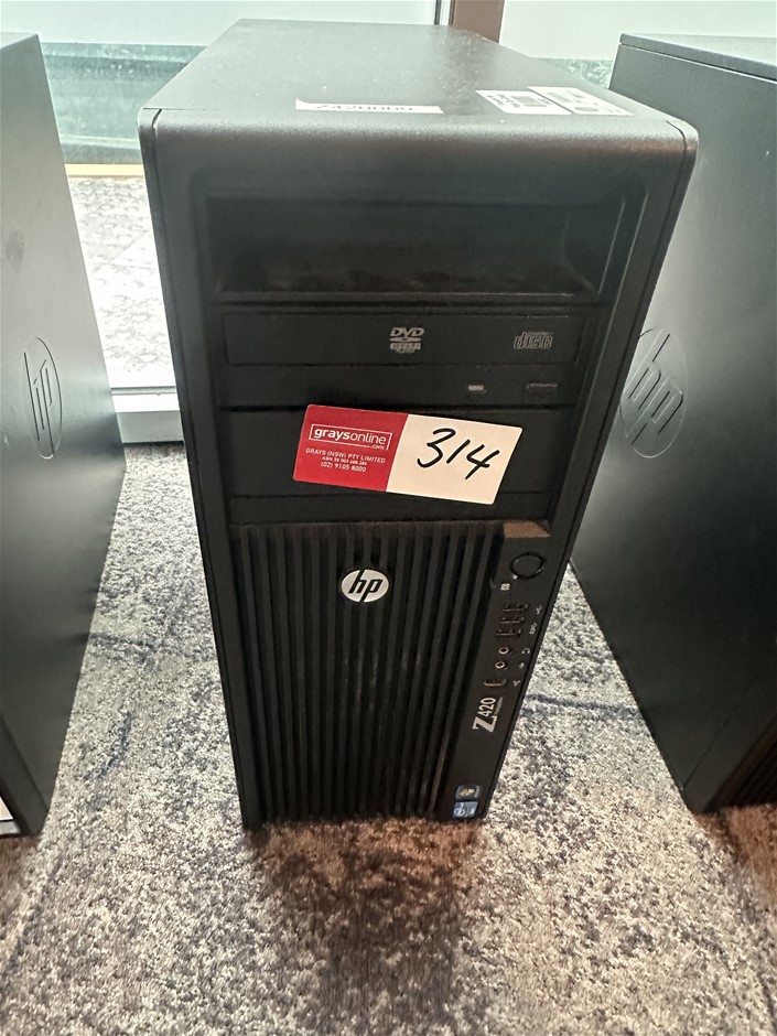 HP Z420 Workstation Tower Auction (0314-5052701) | Grays Australia