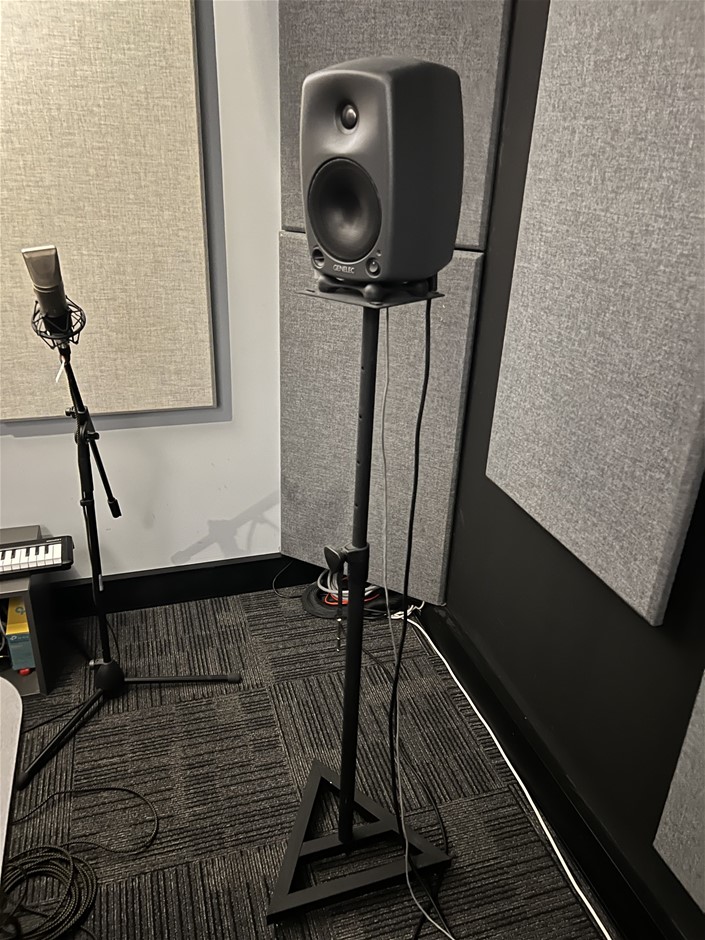 GENELEC 8030A Bi Amplified Monitoring System Speaker including stand ...