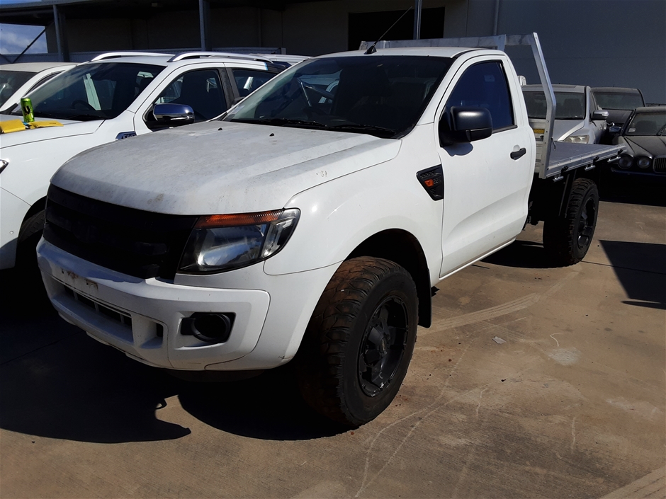 2014 Ford Ranger XL 4X2 Hi-Rider PX Turbo Diesel Automatic Cab Chassis ...