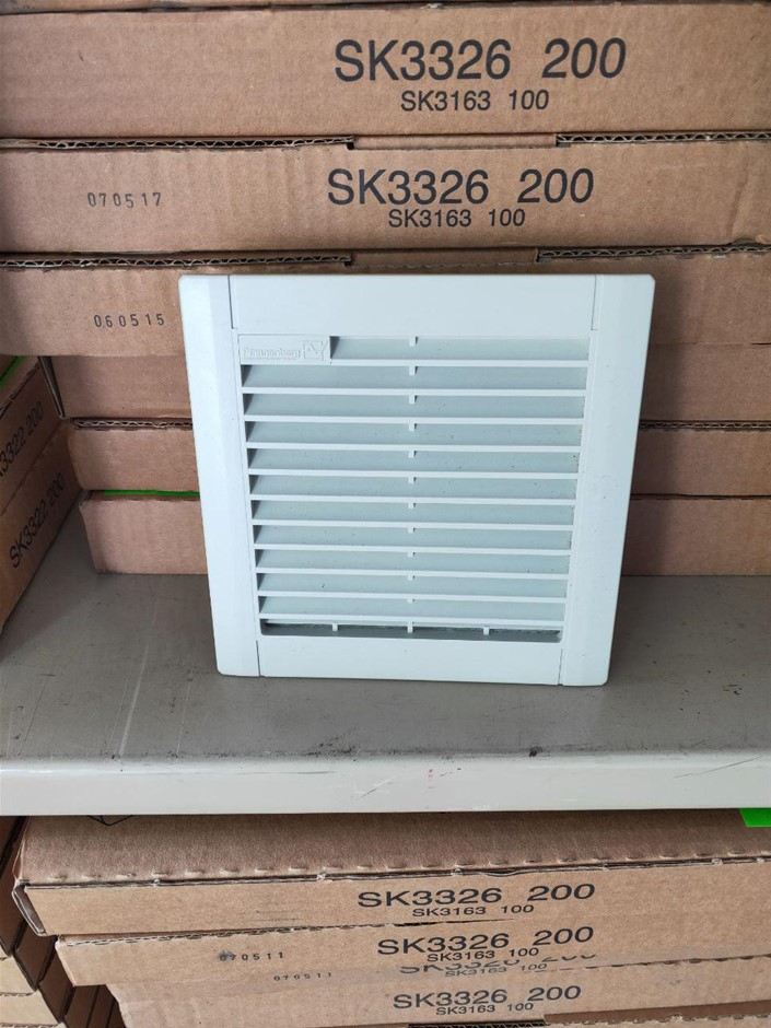 25 Pcs - Rittal Vent SK 3322.200 Air Outlet Filter Auction (0024 ...
