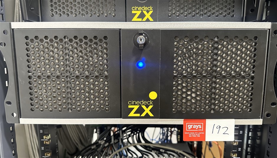AV Equip Inc: CINEDECK ZX45 4 Channel ingest server Auction (0192 ...