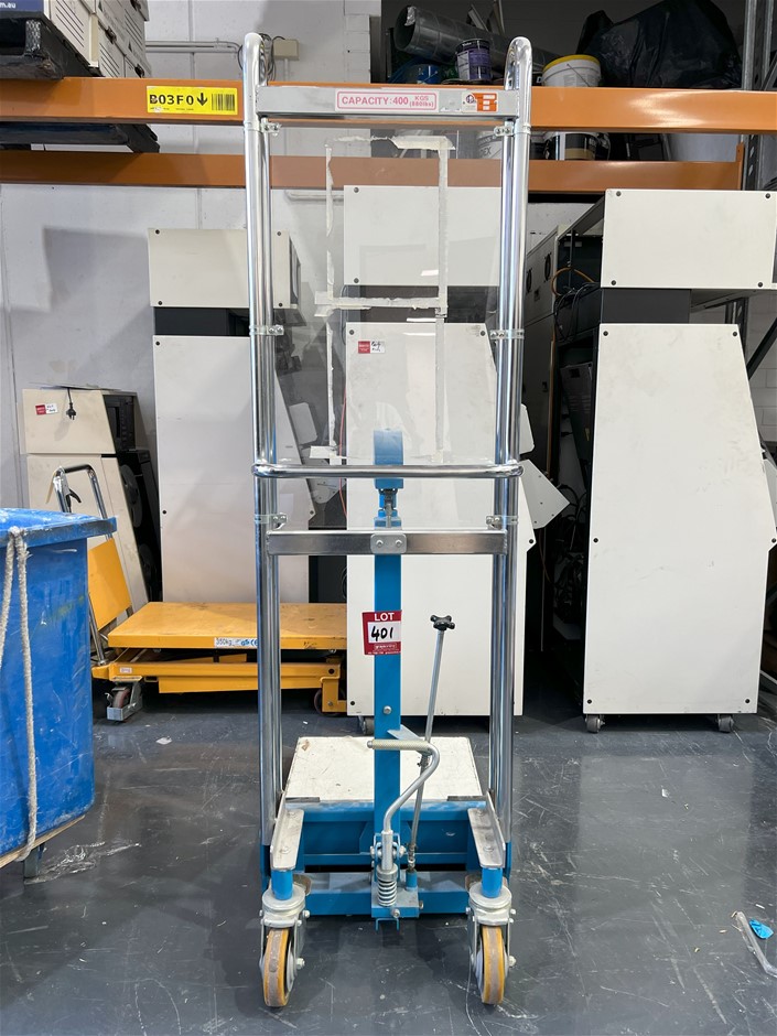 Pacific Hoists PHK1700M Manual Platform Trolley Auction (0401-5052741 ...