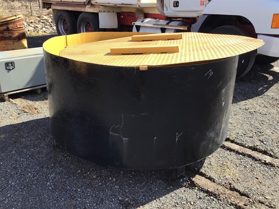 Fabricated Steel Tank/Lid Auction (0074-7044815) | Grays Australia