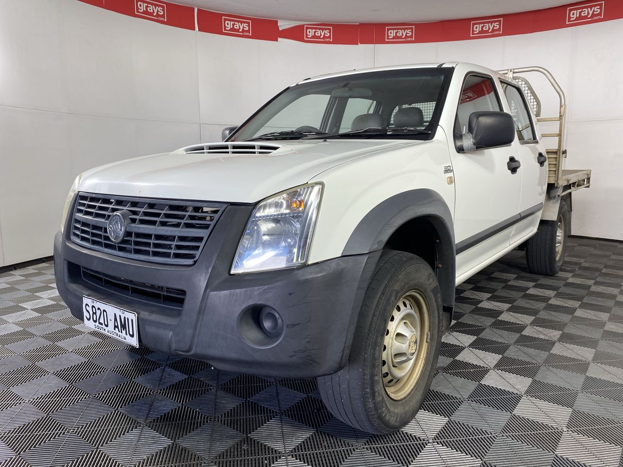 2007 Holden Rodeo LX 4X4 TD RA Turbo Diesel Manual Dual Cab Auction ...
