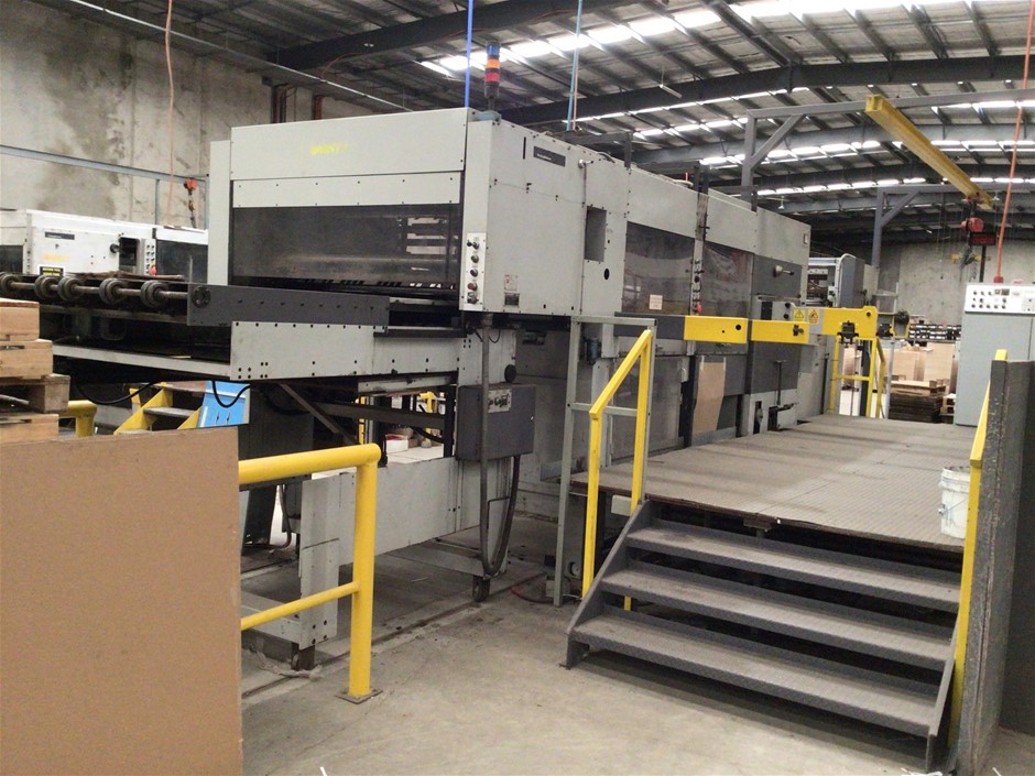 Bobst Flat-Bed Die-Cutter Auction (0012-3025536) | Grays Australia
