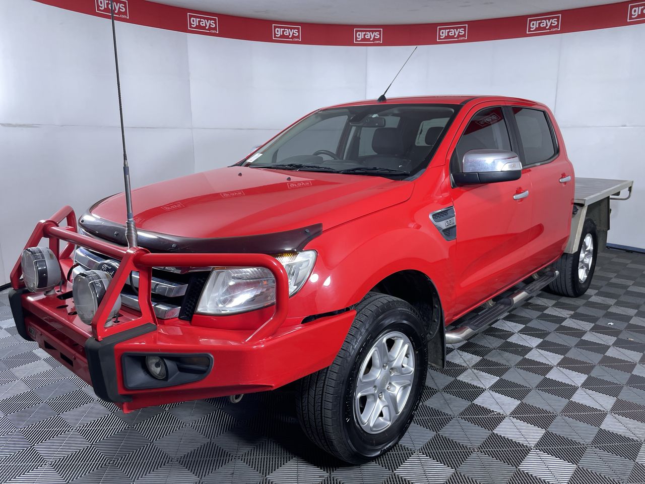 2012 Ford Ranger XLT 4X4 PX Turbo Diesel Automatic Dual Cab Auction ...