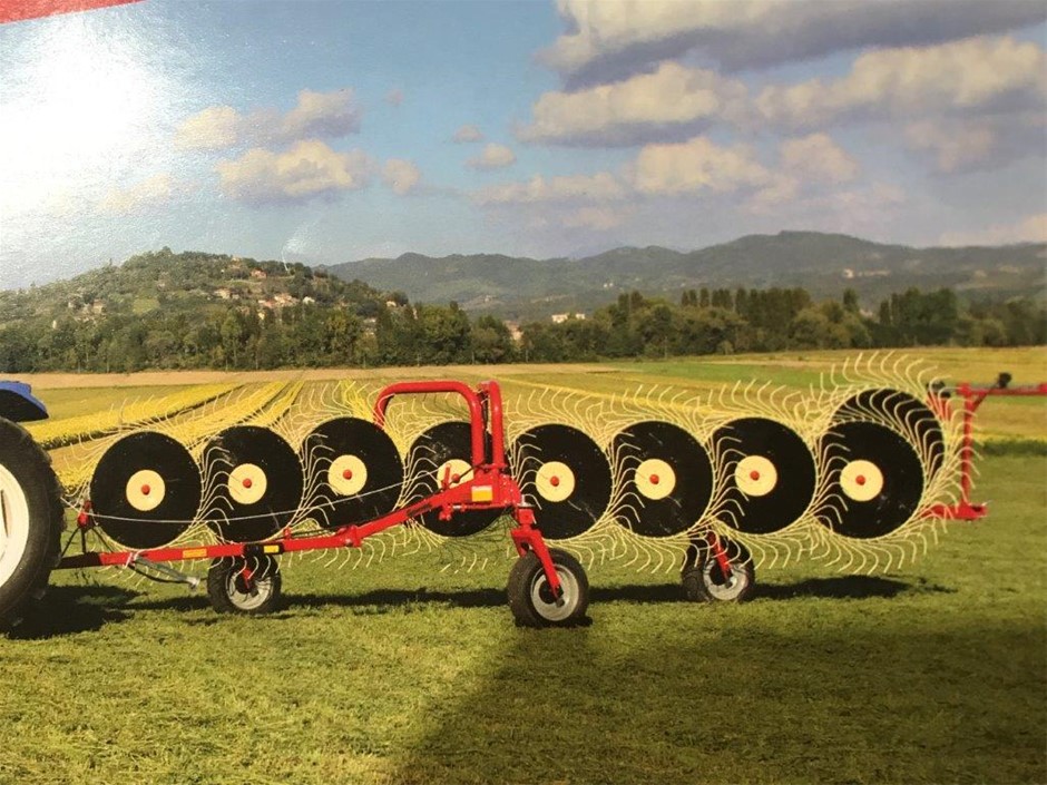 1 x Enorossi Inline 9 Rake Auction (0026-3025424) | Grays Australia