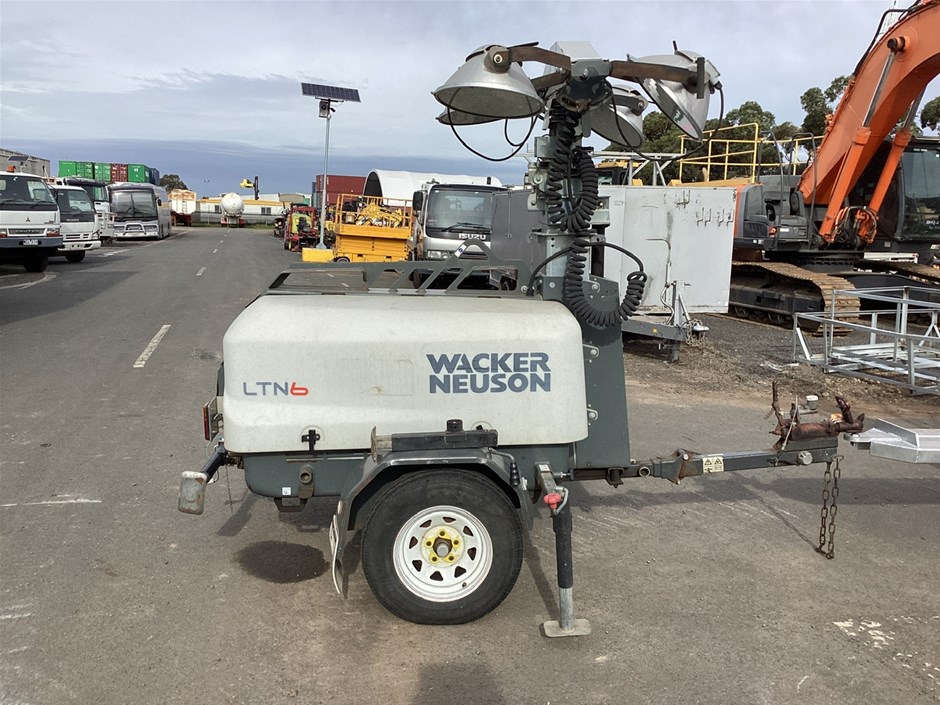 Wacker Neuson Light Tower Operator S Manual | Shelly Lighting