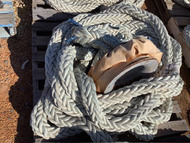 Pallet Of Marine Rope With Eyelet Auction (0116-9041652) | Grays Australia