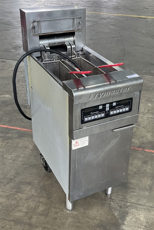 Frymaster RE117-2TCSD Freestanding Stainless Steel Split Pan Electric ...