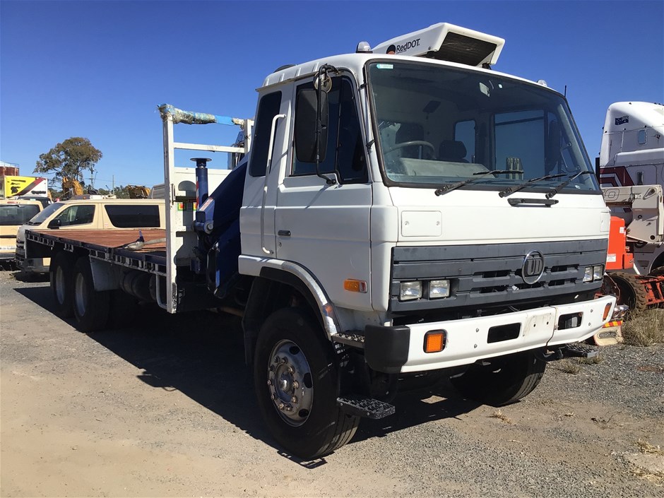 1994 Nissan UD CWA 6 x 4 Crane Truck Auction (0231-7044966) | Grays ...