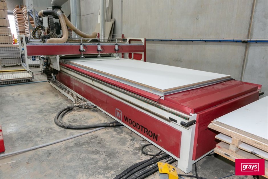 Woodtron Autonest CNC Overhead Router Auction (0001-5052911) | Grays ...