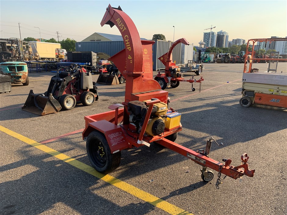 2006 AUSTCHIP 100 Single Wood Chipper Trailer Auction (0021-7045729 ...