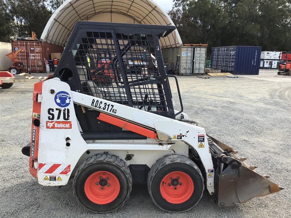 Bobcat S70 Skid Steer Loader (Wheeled) Auction (0019-5053025) | Grays ...