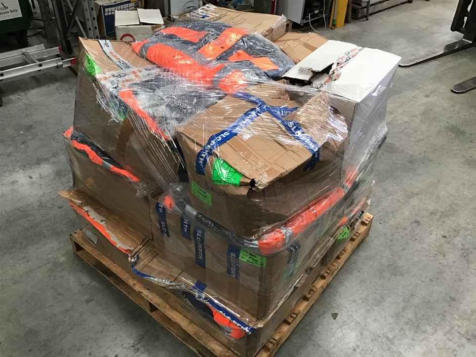 Pallet of Workwear Pants and Jackets Auction (0160-9042050) | Grays ...