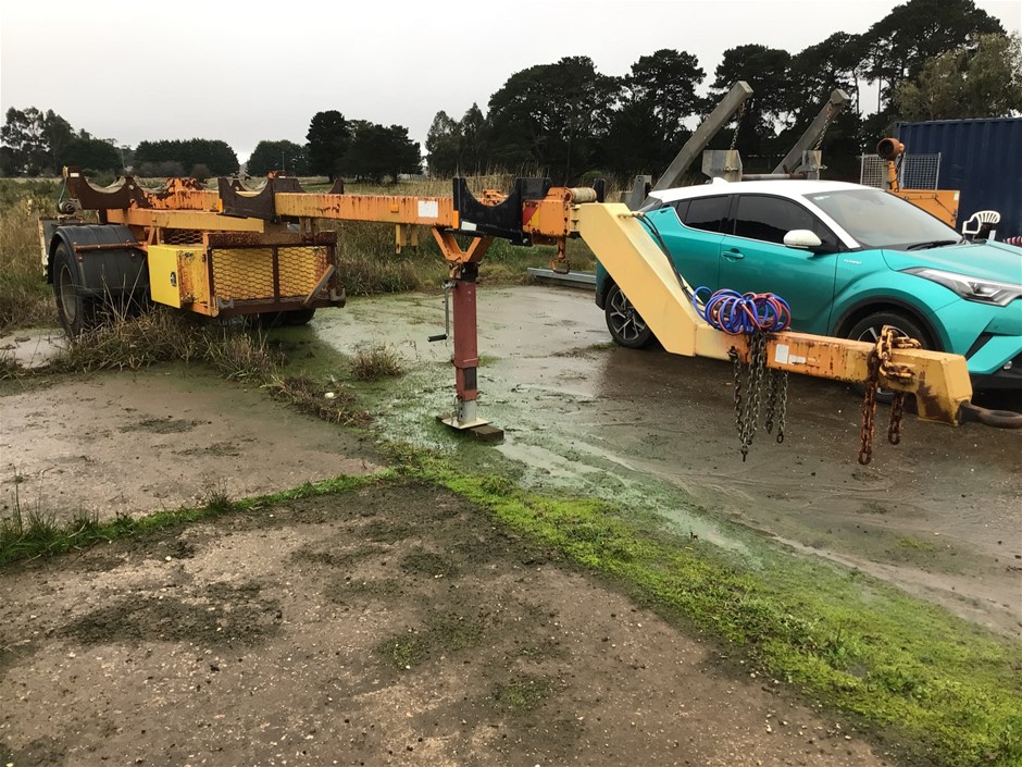 Single Pole Jinker Trailer Auction (0006-3025653) | Grays Australia