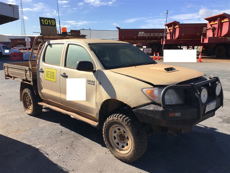 2008 Toyota Hilux 150 Series 4WD Automatic Dual Cab Chassis Auction ...