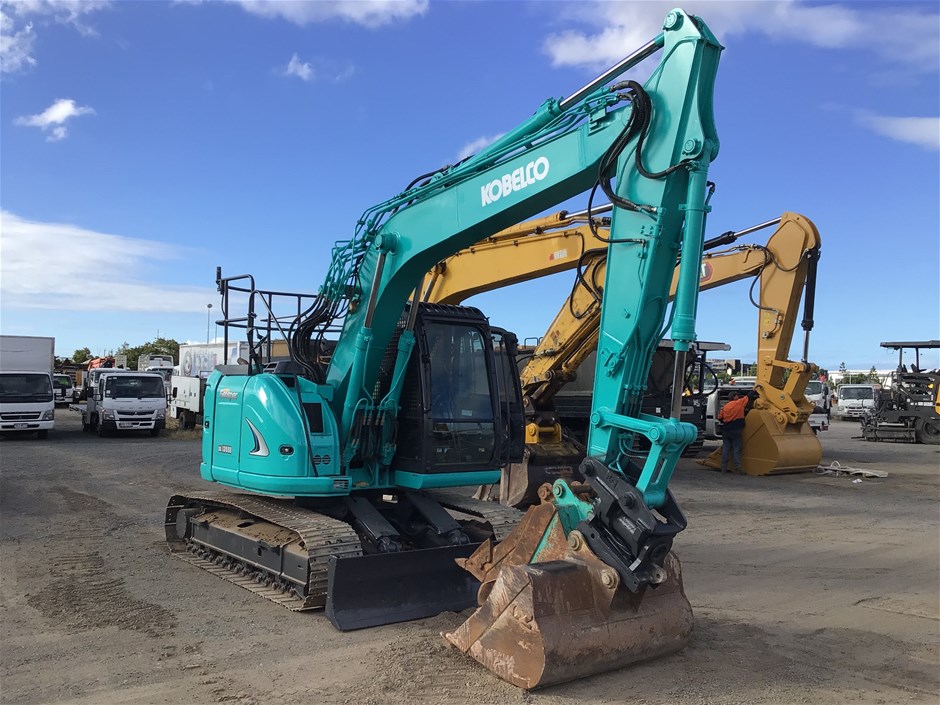 Kobelco SK135SR-3 Hydraulic Excavator Auction (0002-7045479) | Grays Australia