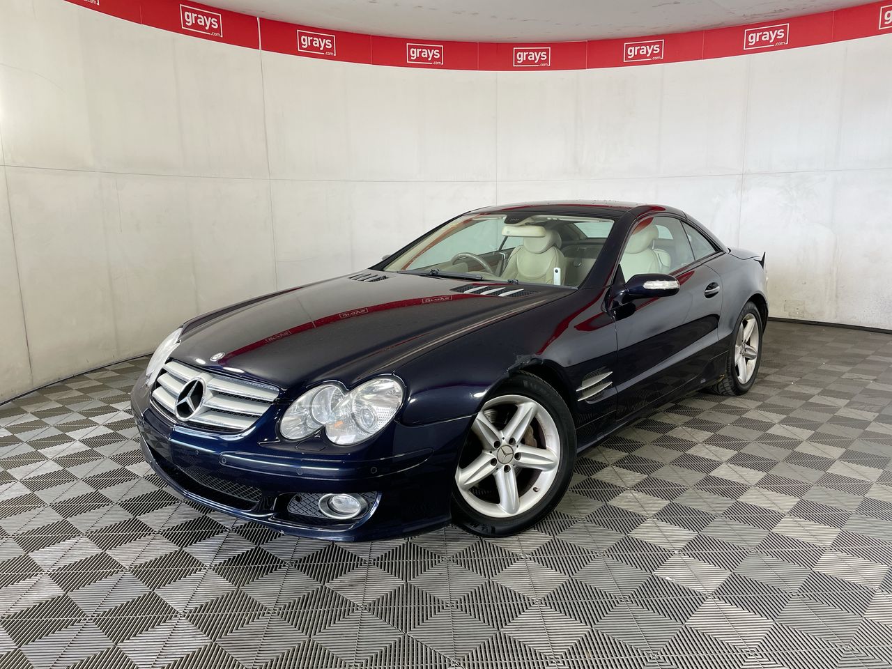 2007 Mercedes Benz SL350 R230 Automatic Convertible Auction (0001 ...
