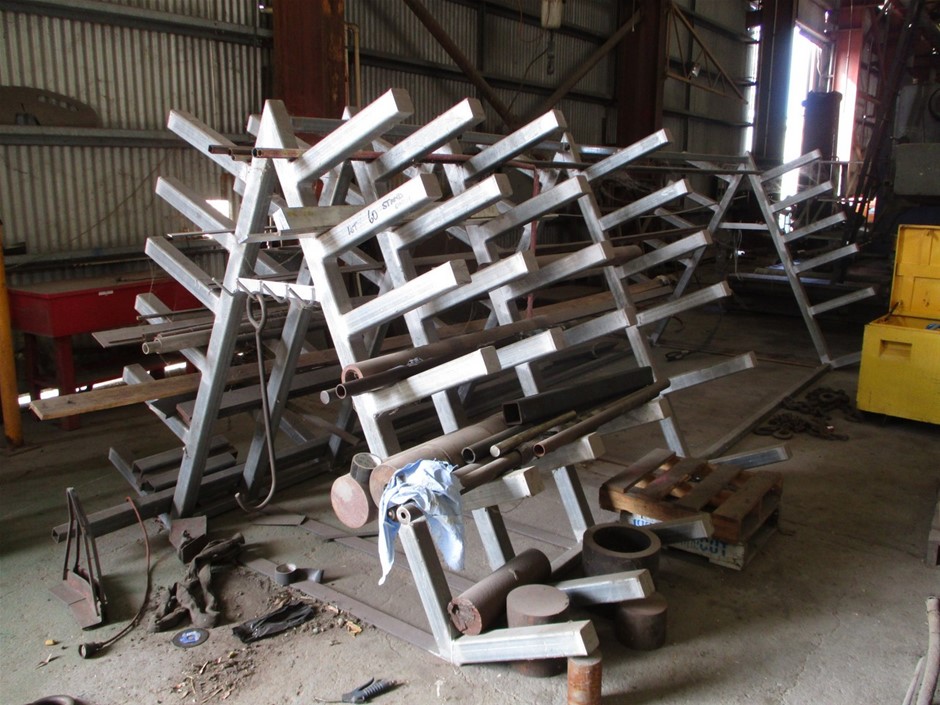 Fabricated Steel Storage Rack Auction (0060-7045311) | Grays Australia