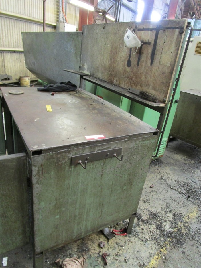 All Steel Work Bench Lockable Auction (0130-7045311) | Grays Australia