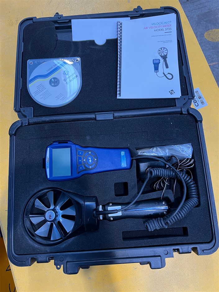 VelociCalc Air Velocity Meter - Model 5725 Auction (0113-3025760 ...