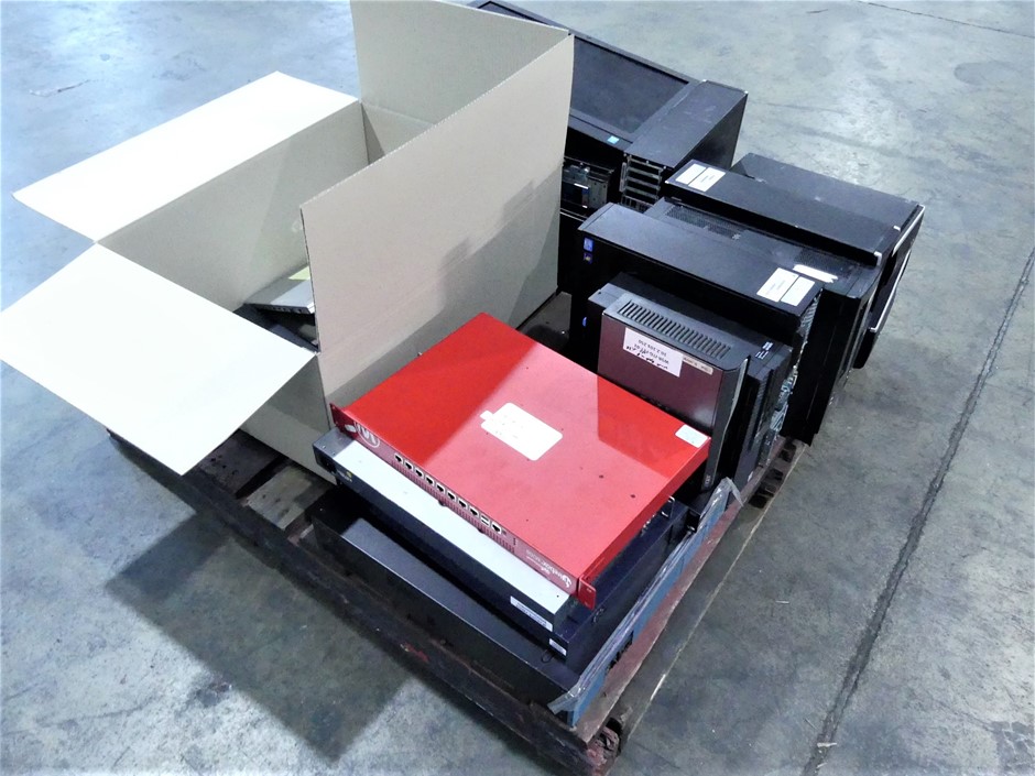 Pallet of Assorted IT items (Desktop, Notebook & /Switches) Auction ...