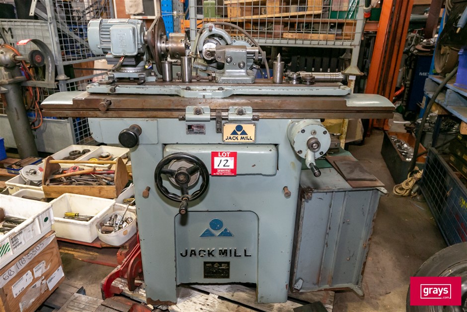 Jack Mill Universal Tool & Cutter Grinder Auction (0012-5052820 ...