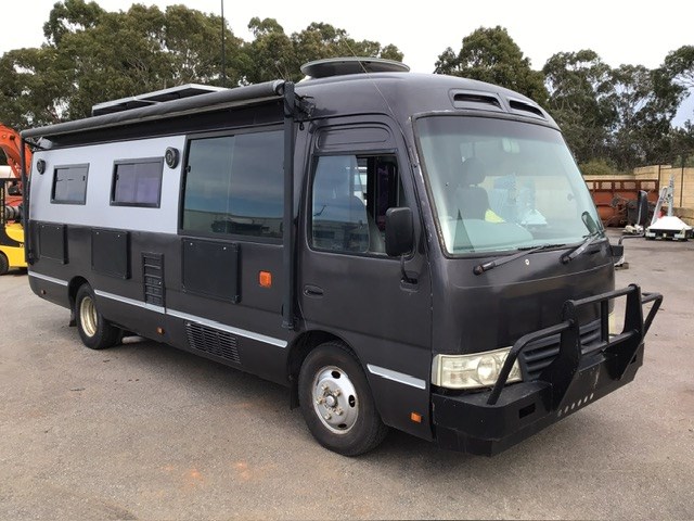 2008 Toyota Coaster Motorhome Auction (0001-9043057) | Grays Australia