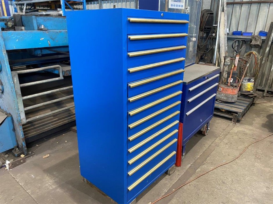 BAC Style 13 Drawer Tool Storage Cabinet Auction (0020-5053125) | Grays ...