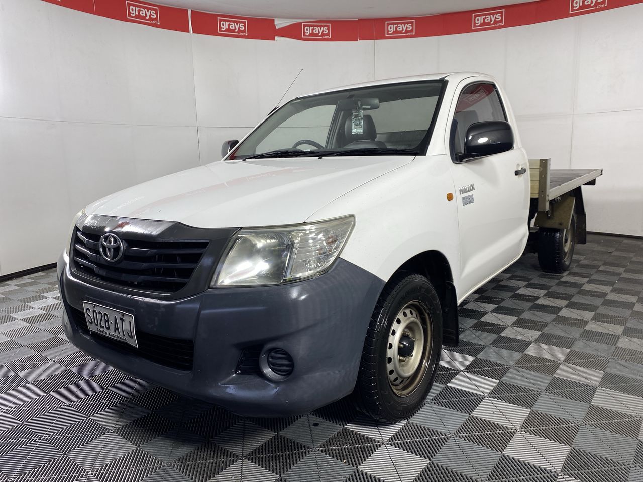 2012 Toyota Hilux 4X2 WORKMATE TGN16R Manual Cab Chassis Auction (0001 ...