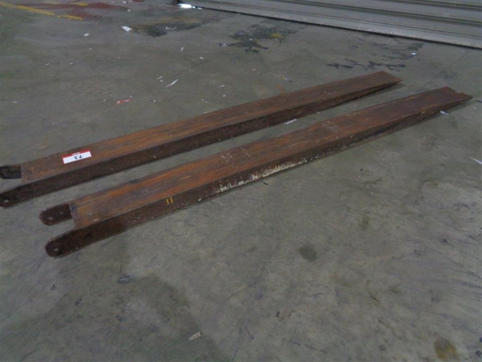 Forklift Tine Extensions Auction (0073-9042299) | Grays Australia