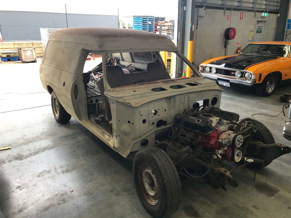 1977 Holden HZ Panel Van Restoration Project (Factory V8) Auction (0001 ...