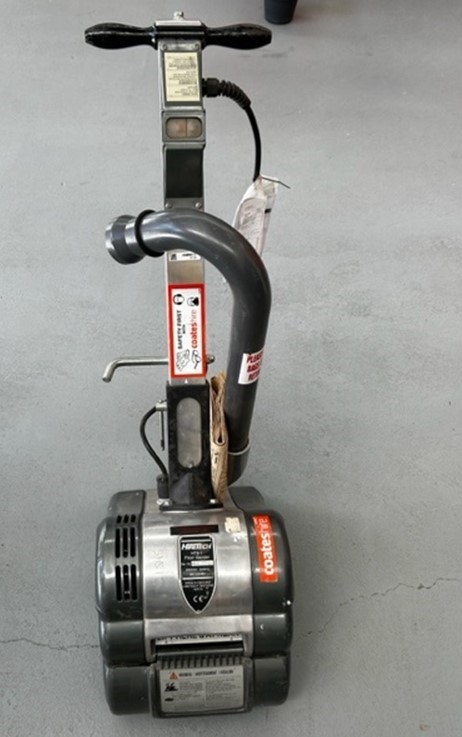 HIRETECH HT8-1.2 Floor Sander - 240V 200mm Auction (0014-5053187 ...