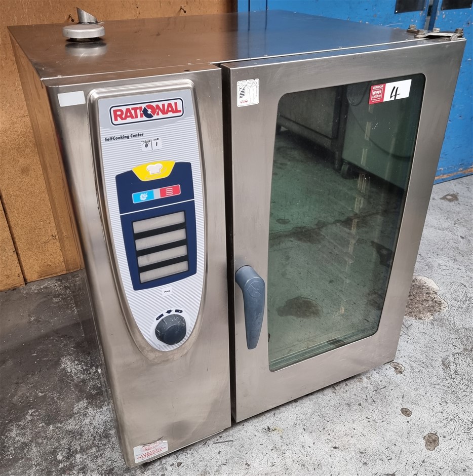 Rational SCC101E 10 Tray Electric Combi Oven Auction (0004-3025907 ...