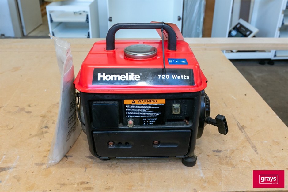 Homelite HGN0960A Portable Generator Auction (0026-5053170) | Grays ...