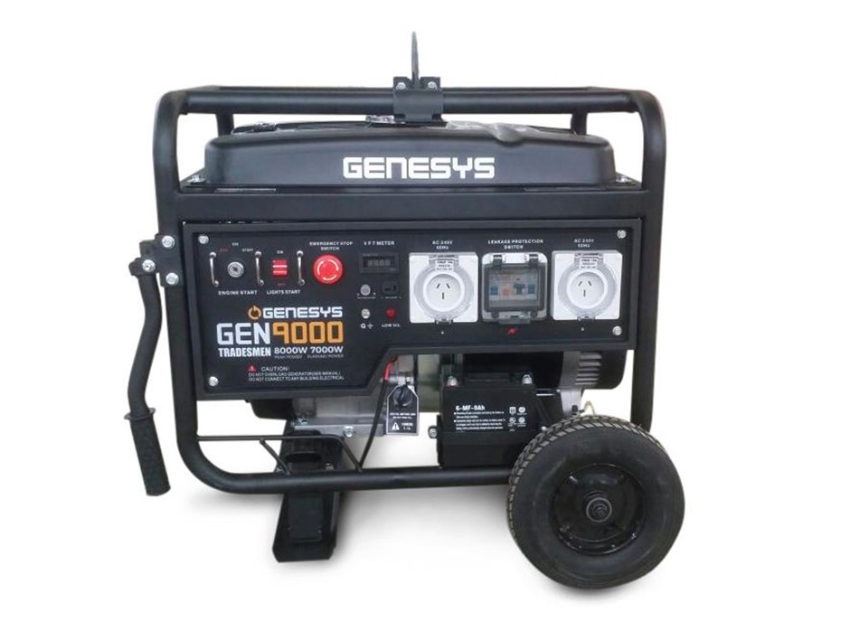 1x Unused Blue Diamond Genesys Petrol Generator (G100030) Auction (0003 ...