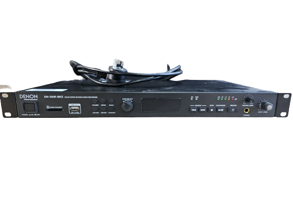 Denon DN-300R MKII Solid State SD AND USB Recorder Auction (0039 ...