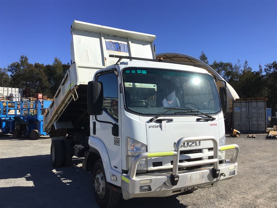 2013 Isuzu FRR 500 Short Sitec 205 Series III 4 x 2 Tipper Truck ...