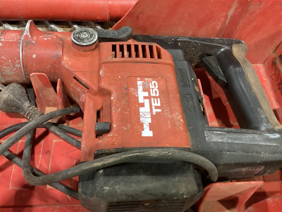 Hilti TE 55 Electric Hammer Drill Auction 0091 8017495 Grays Australia