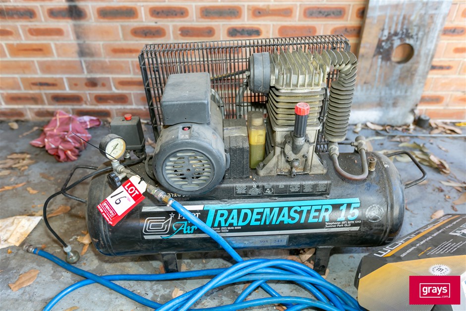 Pilot Air Trademaster 15 Air Compressor Auction (0016-5053158) | Grays Australia