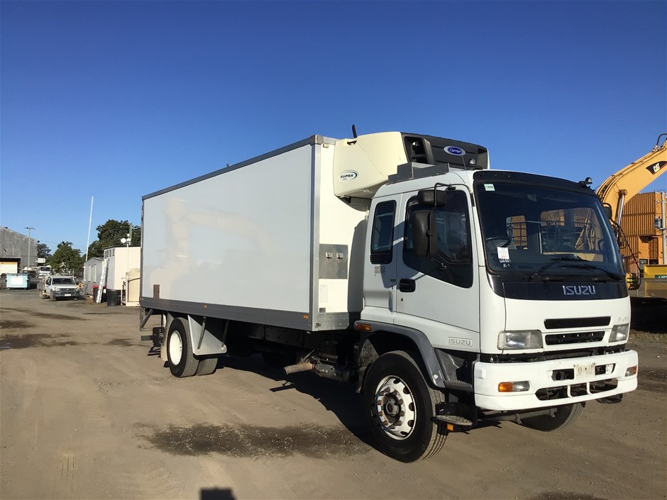 2007 Isuzu FVR 4 x 2 Refrigerated Body Truck Auction (0054-7045715 ...