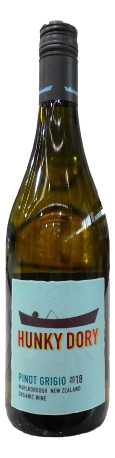 Hunky Dory Pinot Grigio 2018 (12x 750mL), Marlborough. Auction (0187 ...